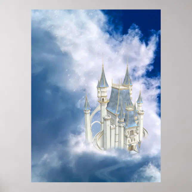 Cloud Castle Poster | Zazzle