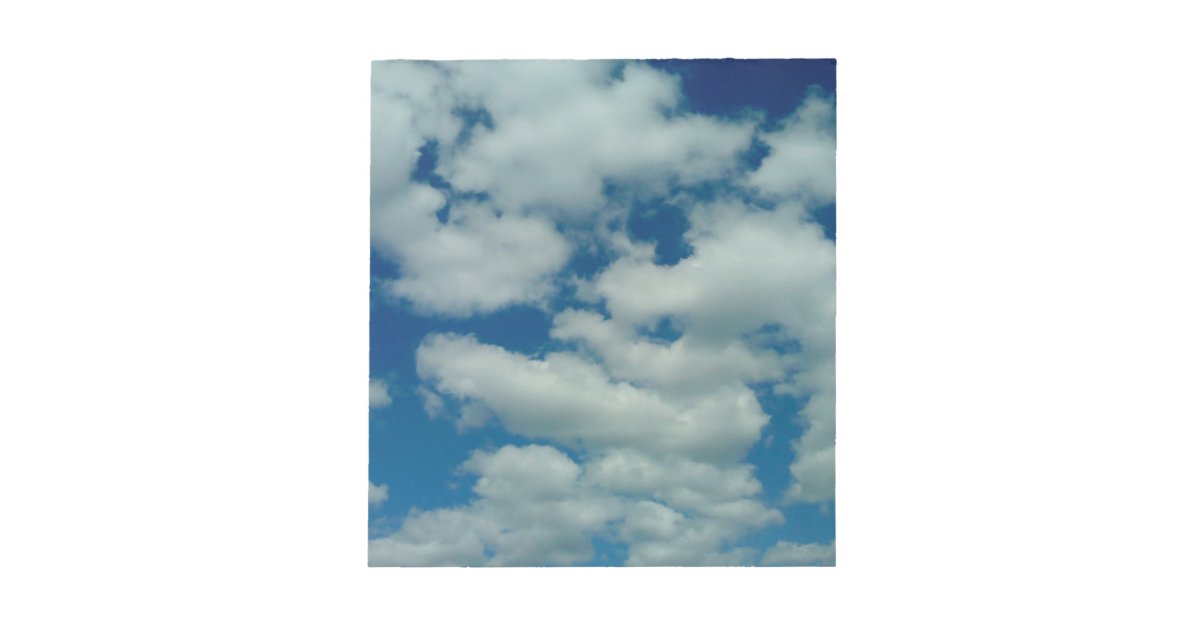 Cloud Notepad | Zazzle