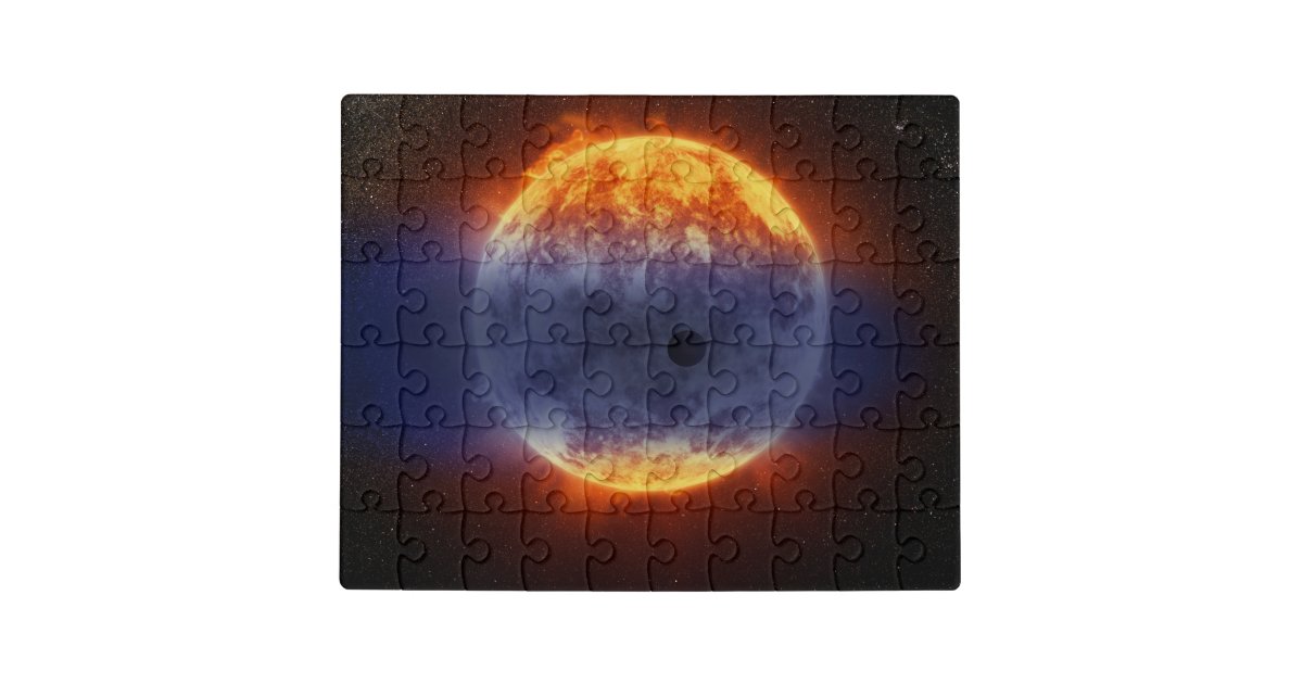 Cloud Of Hydrogen Gas Off Exoplanet Gj 3470b Jigsaw Puzzle | Zazzle