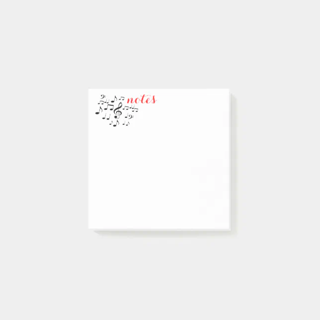 Cloud of music notes funny | Zazzle