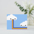 Cloud Puking Rainbow Card | Zazzle