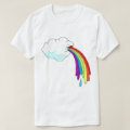 Cloud Puking Rainbow T-shirt | Zazzle