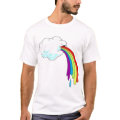 Cloud Puking Rainbow T-shirt | Zazzle