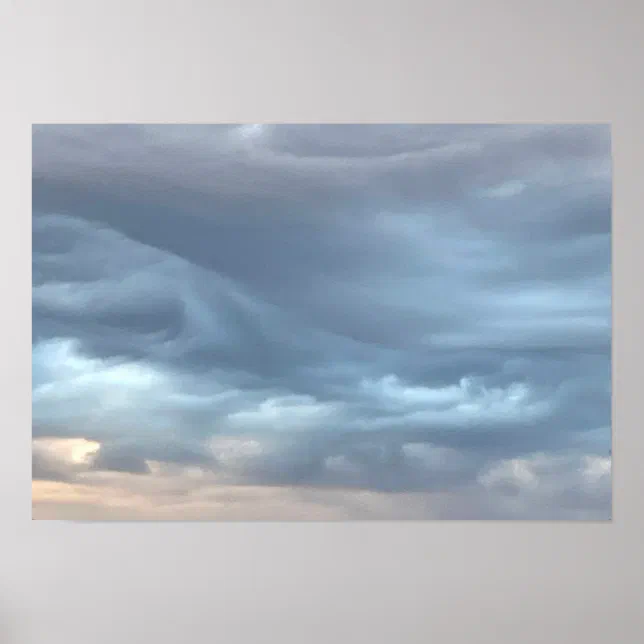 Clouds Photo Poster | Zazzle