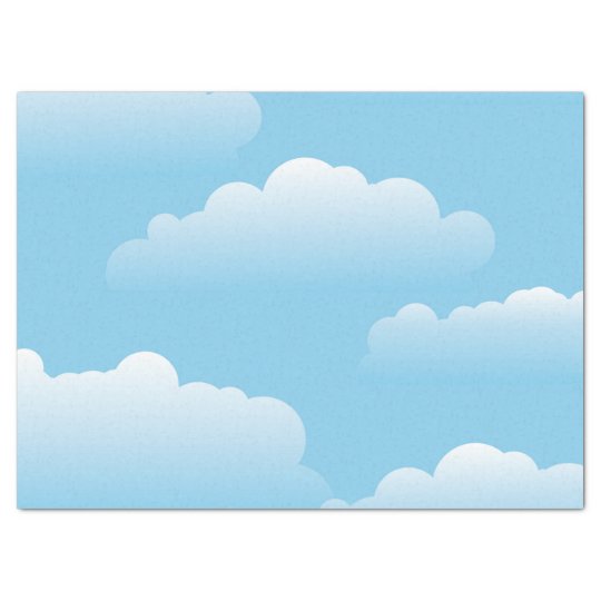 Clouds Tissue Paper | Zazzle.com