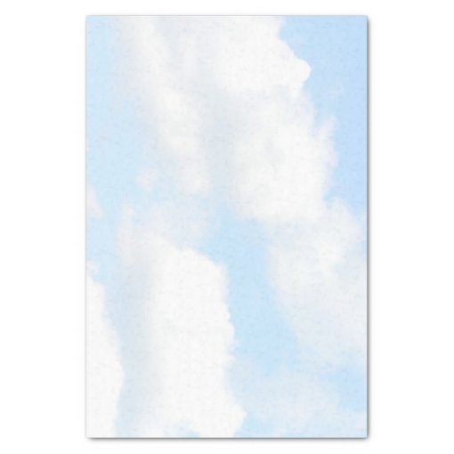 Clouds Tissue Paper | Zazzle