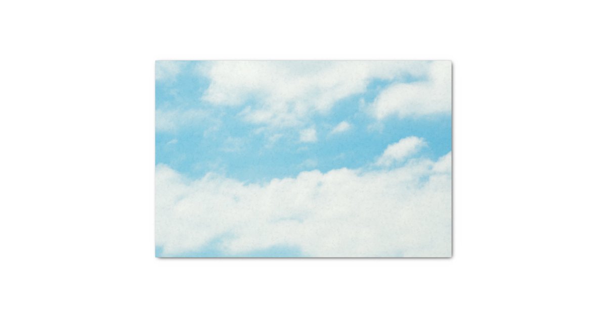Clouds Tissue Paper | Zazzle