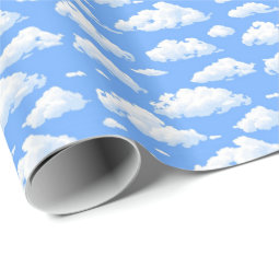 Clouds Wrapping Paper | Zazzle