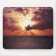 Cloudy Sunset Over Sea Horizon Mouse Pad | Zazzle
