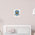 Cloutier Family Crest Poster | Zazzle