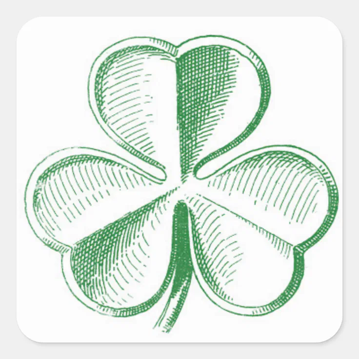 Clover Sticker | Zazzle