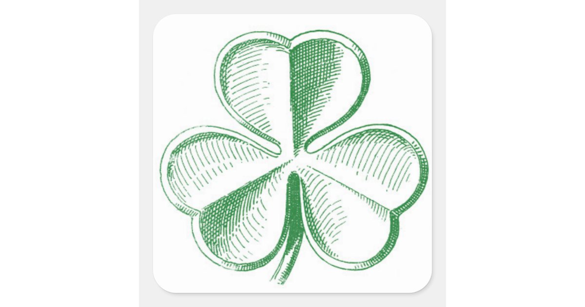 Clover Sticker | Zazzle