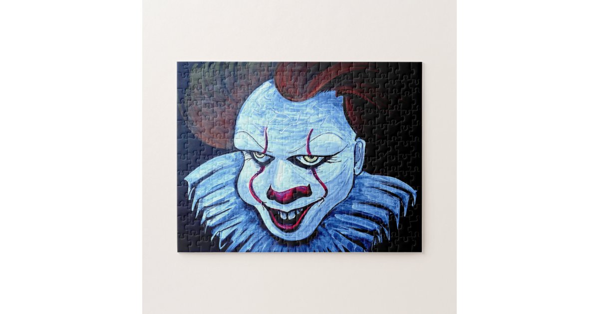 Clown:Evil Jigsaw Puzzle | Zazzle
