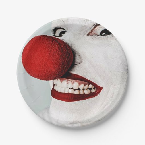 Clown Paper Plates | Zazzle