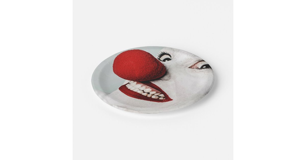 Clown Paper Plates | Zazzle