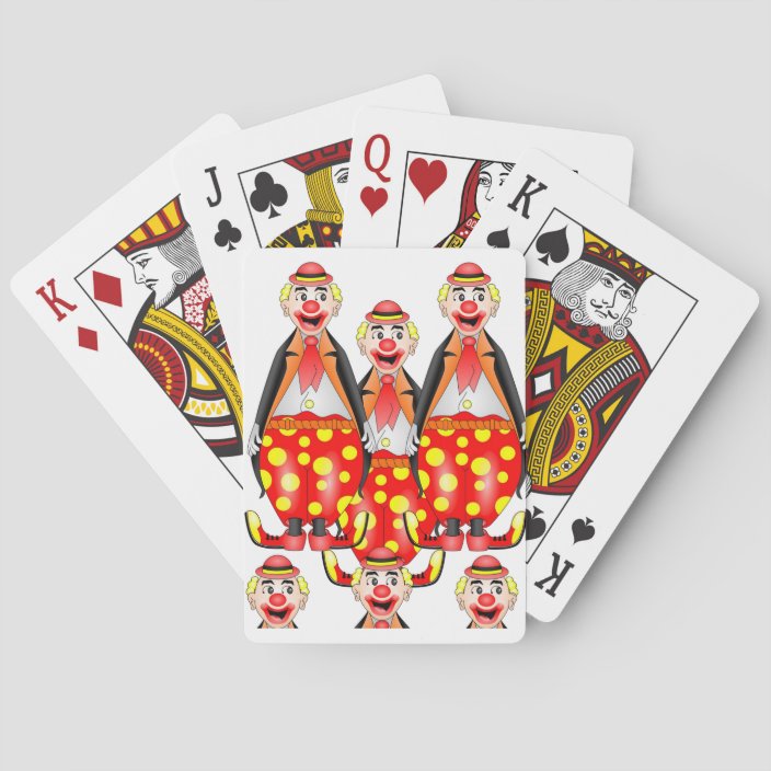 Clown Playing Card Deck | Zazzle.com