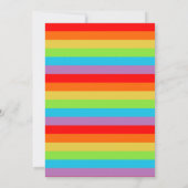 Clown with Rainbow Wig Personalized Birthday Invitation | Zazzle