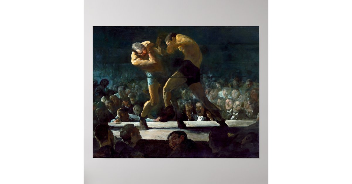 Club Night | George Bellows | Poster | Zazzle