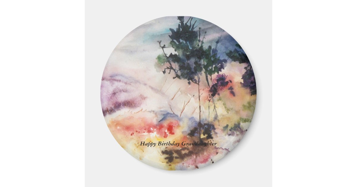 CMCarlson Misty Mountains Magnet | Zazzle