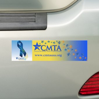 CMT Ribbon Bumper Sticker | Zazzle