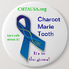 Charcot-Marie-Tooth (CMT) Awareness Ribbon Button | Zazzle.com