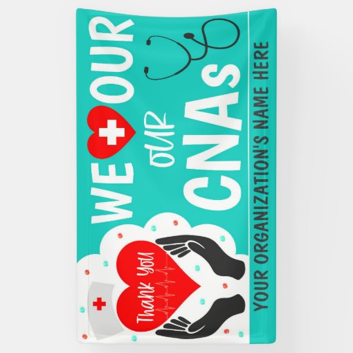 CNA Appreciation Week Thank You Banner | Zazzle