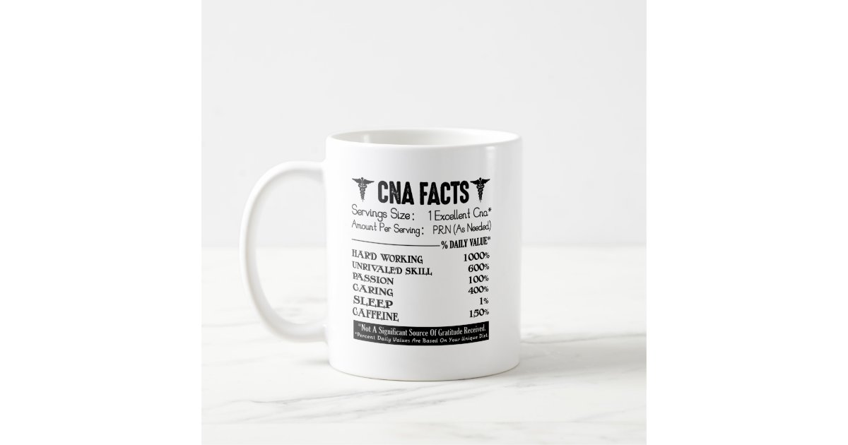 CNA Facts Mug | Zazzle