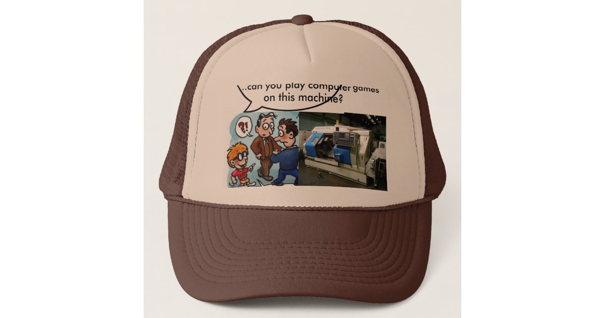 CNC Machinist Hat | Zazzle