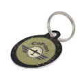 Co-Pilot Pet ID Tag | Zazzle