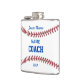 Coach Baseball Sport Flask | Zazzle