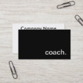 Coach Business Card | Zazzle