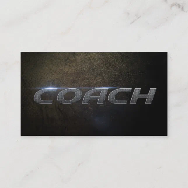 Coach Business Card | Zazzle