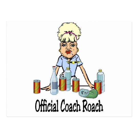 Coach Roach Postcard | Zazzle.com