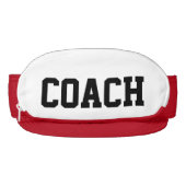 COACH sports sun visor cap with pouch | Zazzle