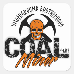 Coal Miner Stickers - 100% Satisfaction Guaranteed | Zazzle