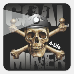 Coal Miner Stickers | Zazzle