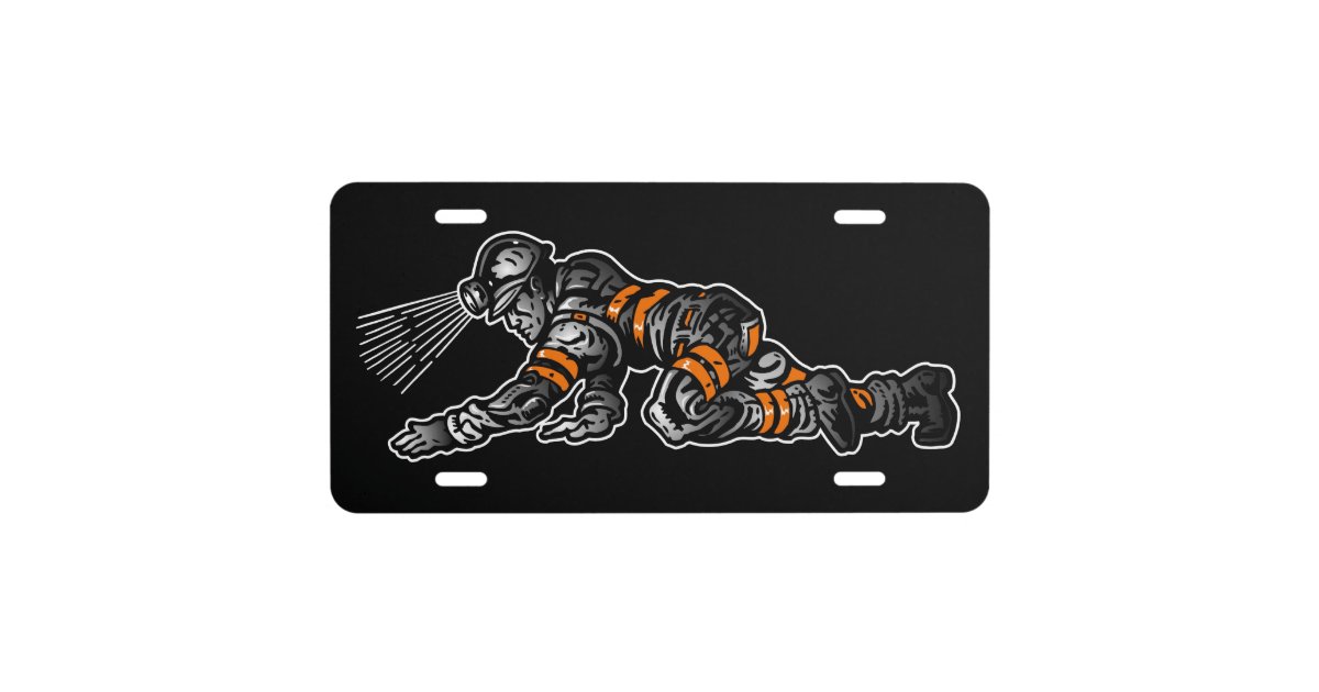 COAL MINER LICENSE PLATE | Zazzle