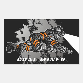 Coal Miner Stickers | Zazzle