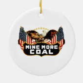 Coal Miner's Cap Ceramic Ornament | Zazzle