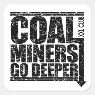 Coal Miner Stickers | Zazzle