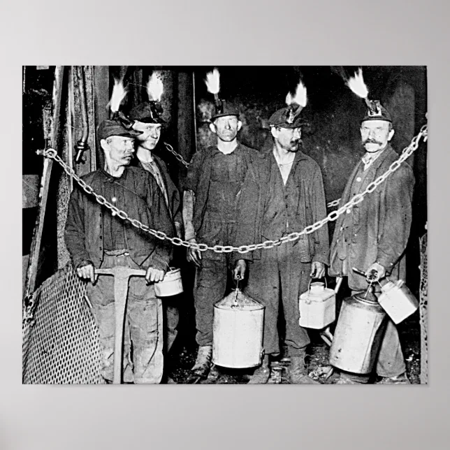 Coal Miners - Poster | Zazzle