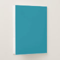 Coal White Teal Green Aqua Blue Modern Pattern Pocket Folder | Zazzle