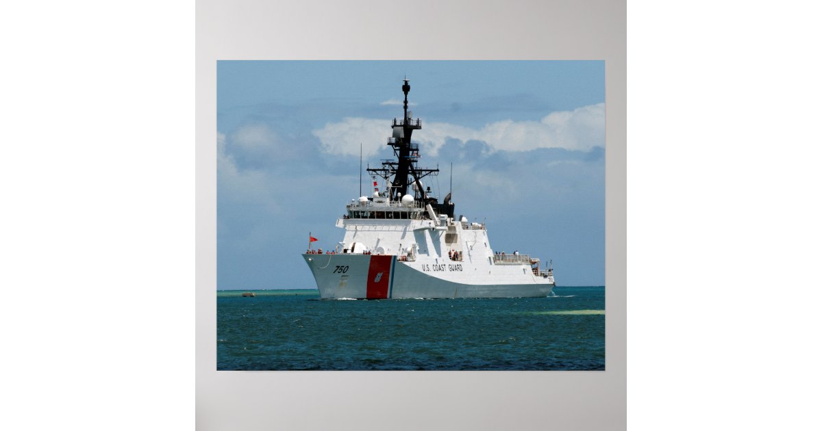 Coast Guard Cutter Bertholf Poster | Zazzle