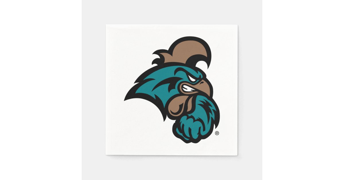Coastal Carolina Logo Napkins | Zazzle