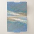 Coastal Clouds with Ocean File Folder | Zazzle