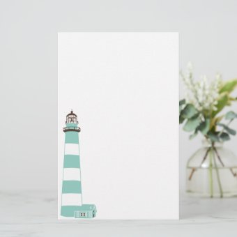 Coastal Lighthouse Stationery | Zazzle