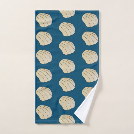 Coastal Sea Shell Pattern Bath Towel Set | Zazzle