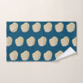 Coastal Sea Shell Pattern Bath Towel Set | Zazzle