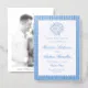 Coastal Stripes Seashell Wedding Save the Date Letterpress Photo Cards ...