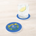 Coaster with Flag of the Nevada, USA | Zazzle